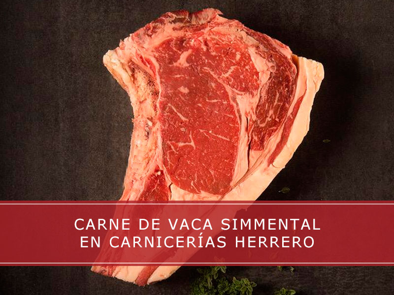 Carne de vaca Simmental en www.carniceriasherrero.com